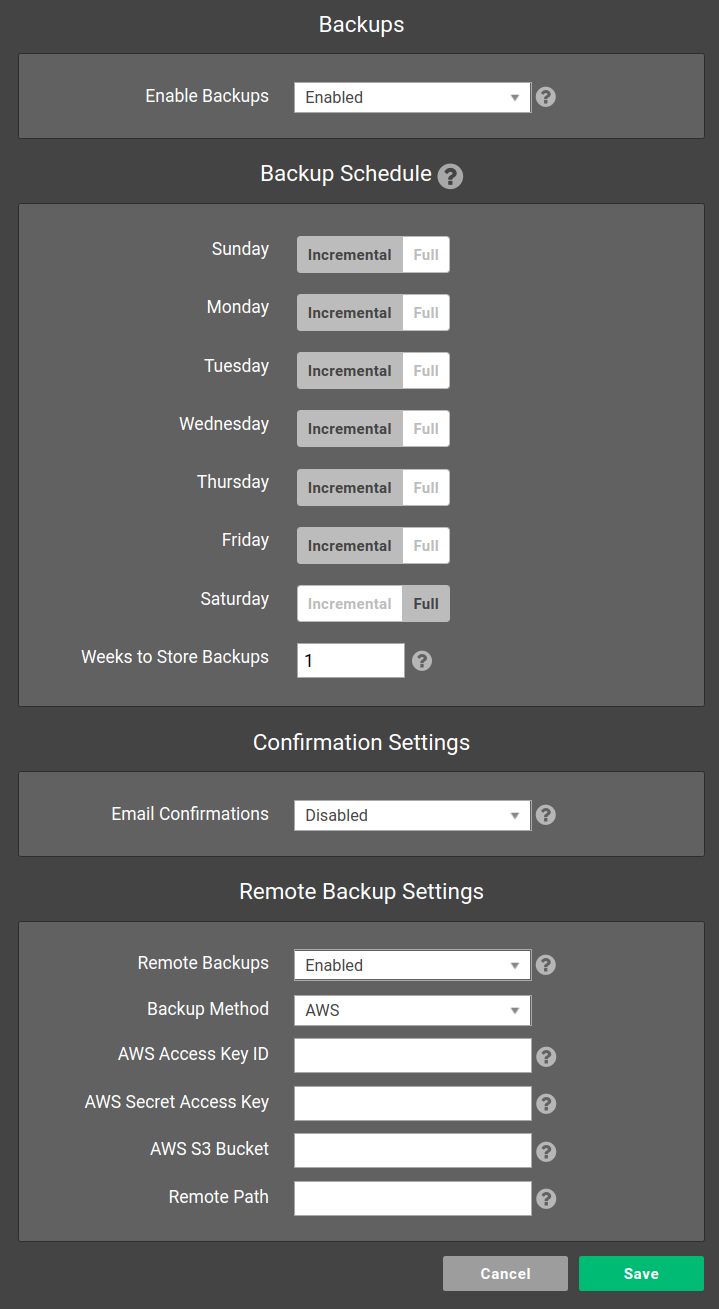 Amazon Web Services (AWS) Backups – Powercode Knowledgebase
